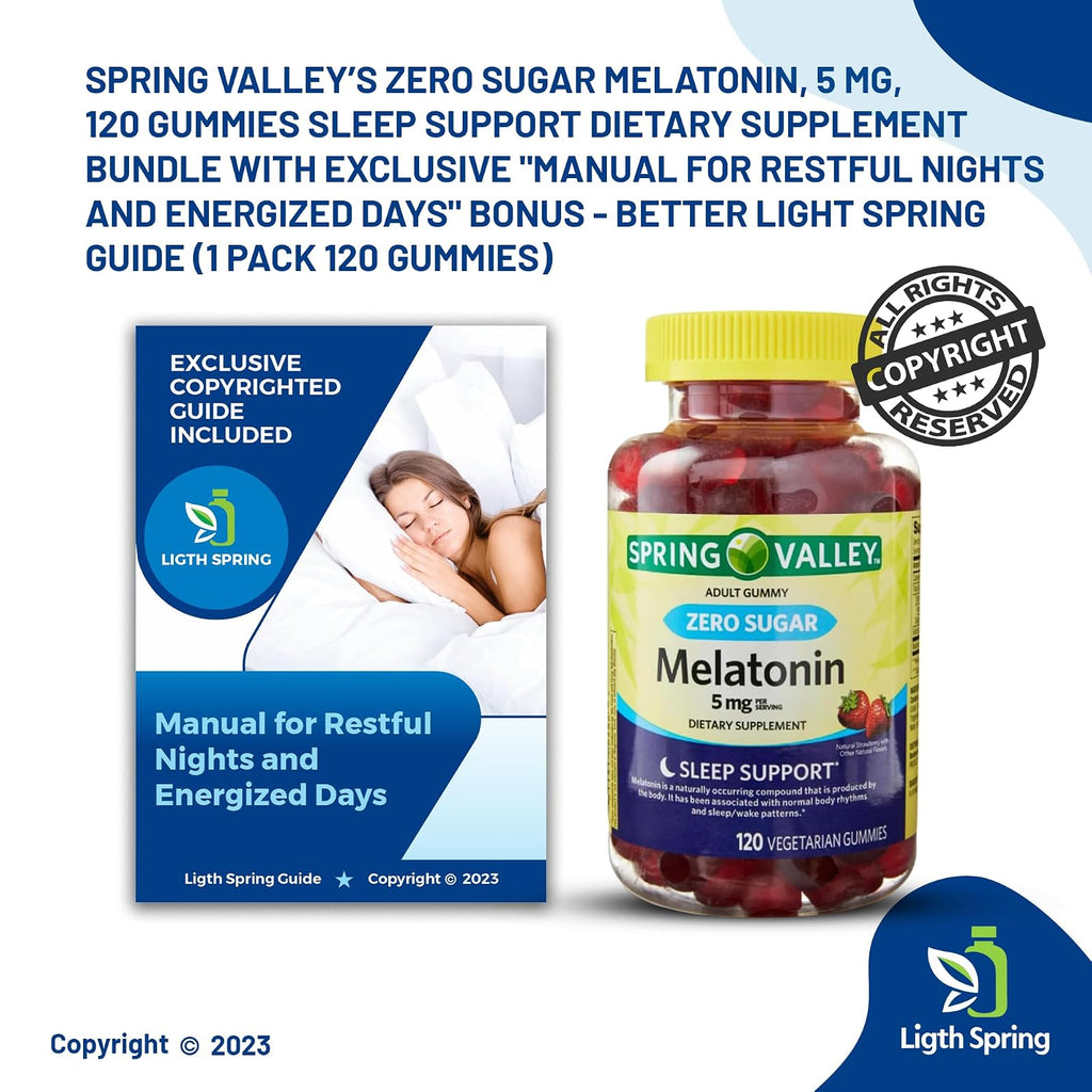 Spring melatonin for improved sleep quality