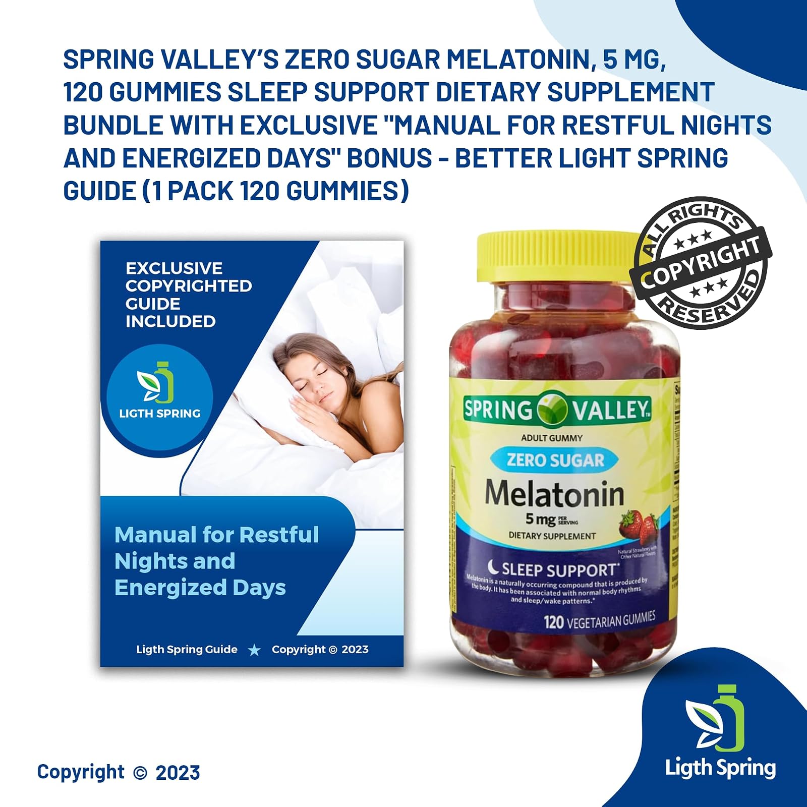 Spring melatonin for improved sleep quality