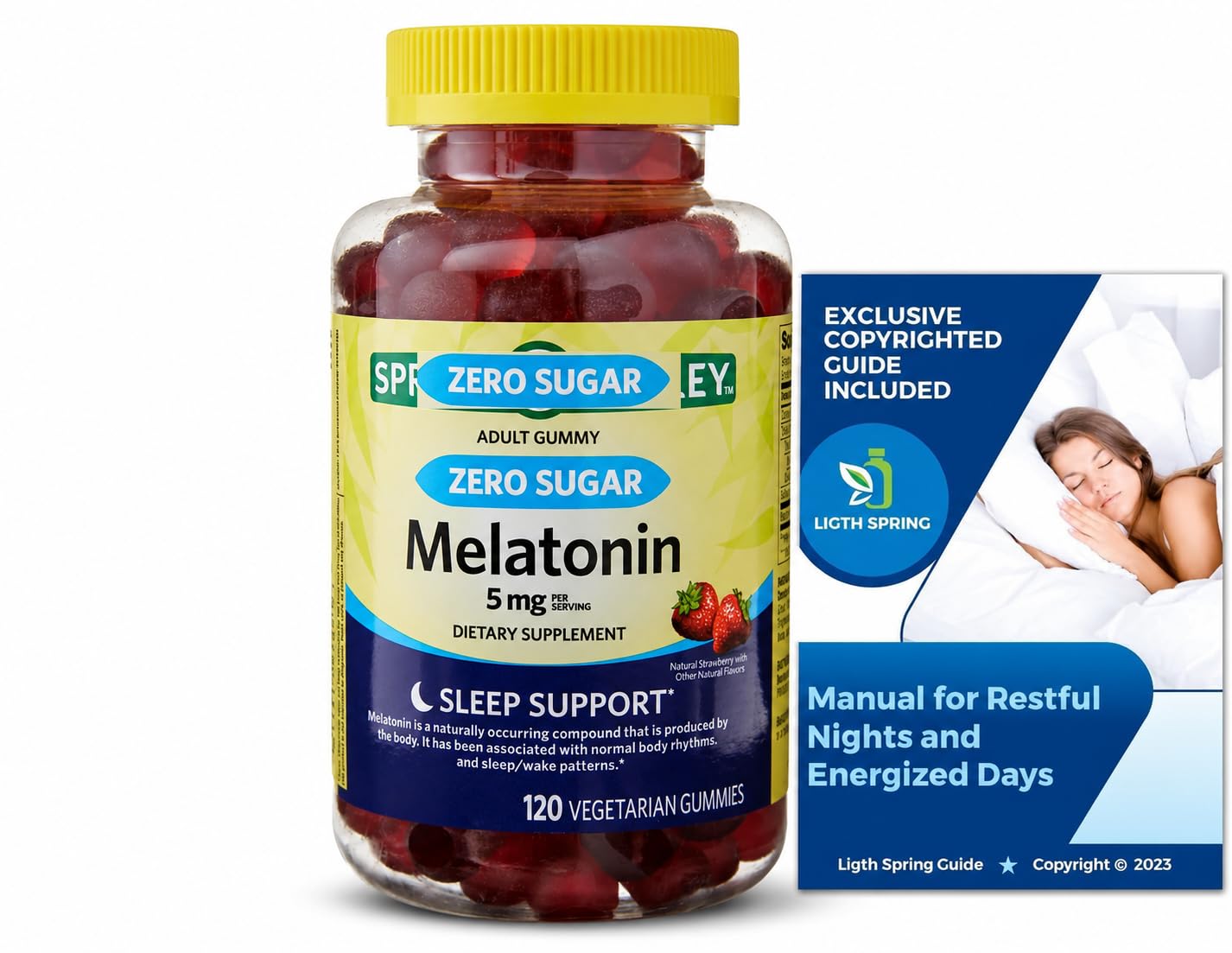 Spring melatonin gummies for restful sleep