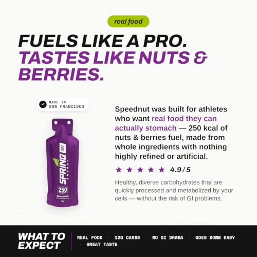 SPRING Speednut gel with caffeine