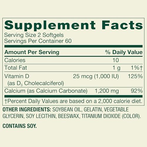 Spring Valley 120 softgels for easy intake