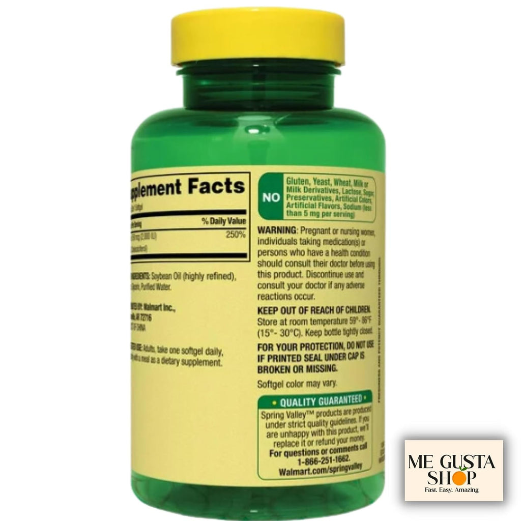 Spring Valley 50 mcg Vitamin D
