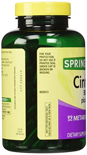 Spring Valley 500 mg cinnamon capsules