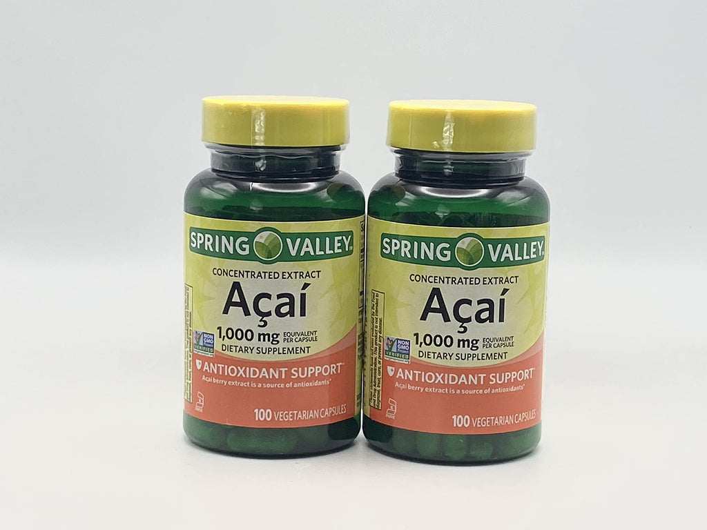 Spring Valley acai extract antioxidant support