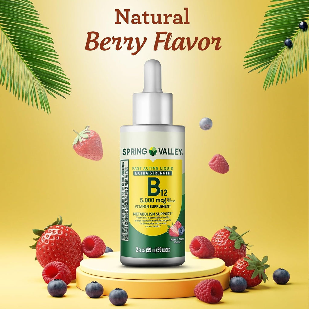 Spring Valley B12 for immune support
