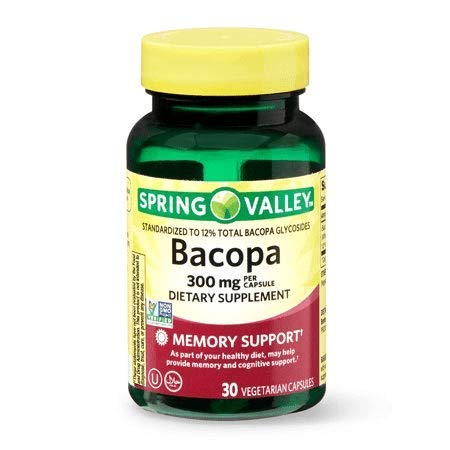 Spring Valley Bacopa memory support capsules