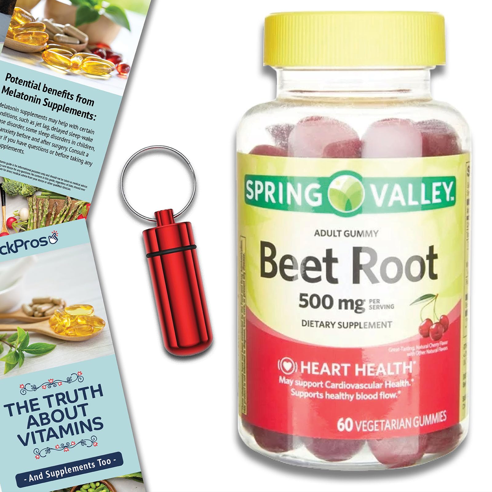 Spring Valley Beetroot Gummies benefits