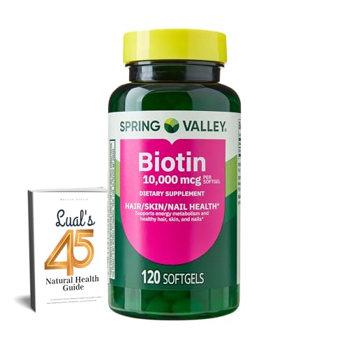 Spring Valley Biotin 10000 mcg capsules