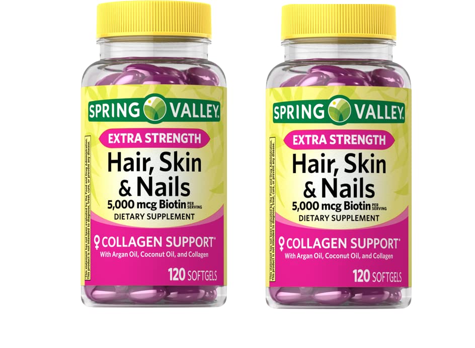 Spring Valley biotin 5000 mcg capsules