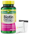 Spring Valley Biotin 5000 mcg capsules