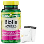 Spring Valley Biotin 5000 mcg capsules