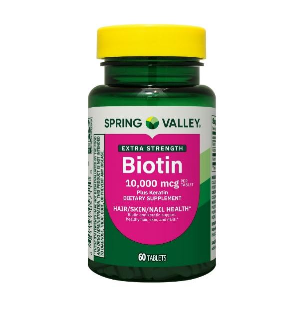 Spring Valley biotin for healthy hair