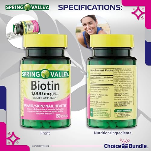 Spring Valley Biotin for healthy skin