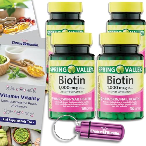 Spring Valley Biotin softgels for hair