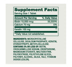 Spring Valley biotin supports nail strength