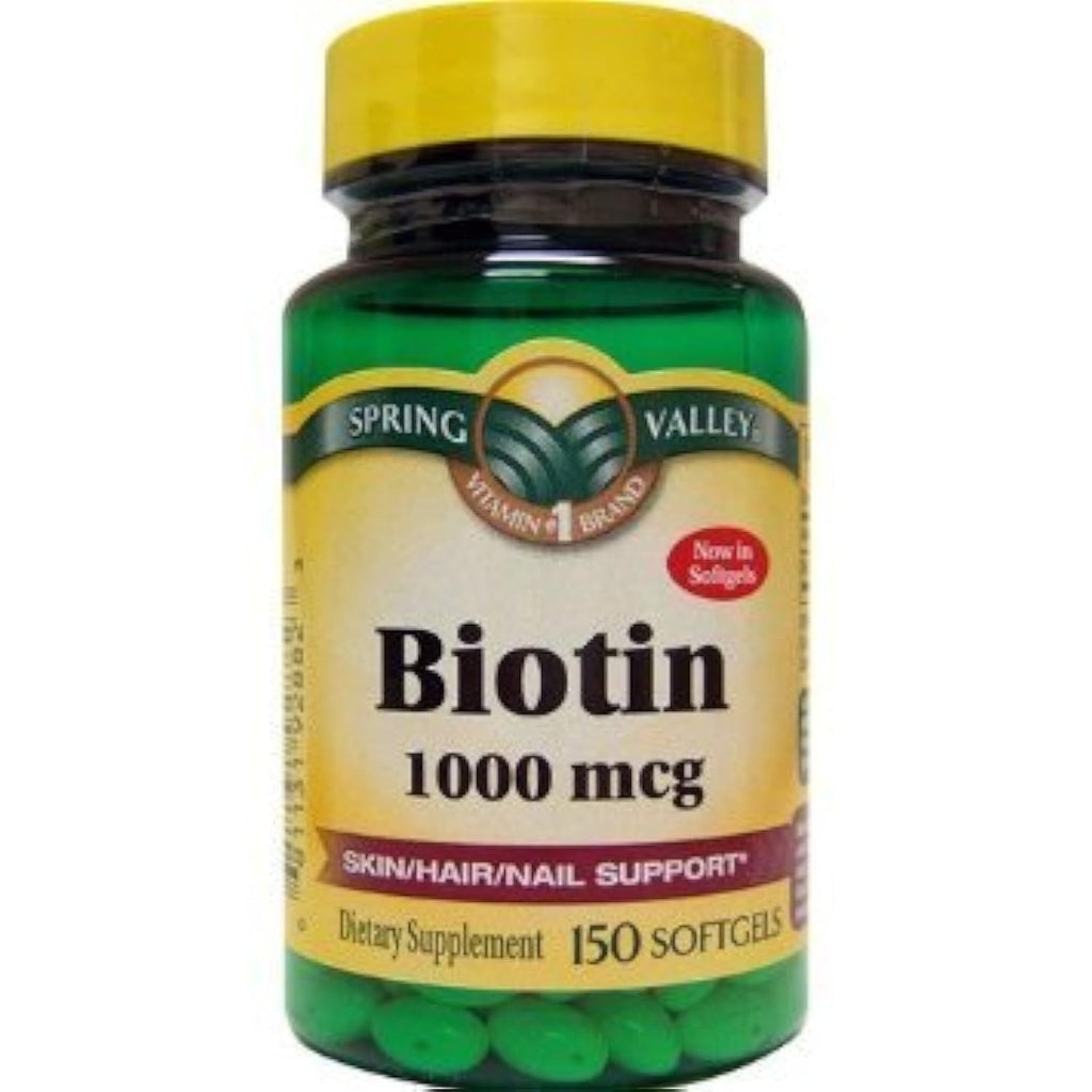Spring Valley biotin tablets for hair