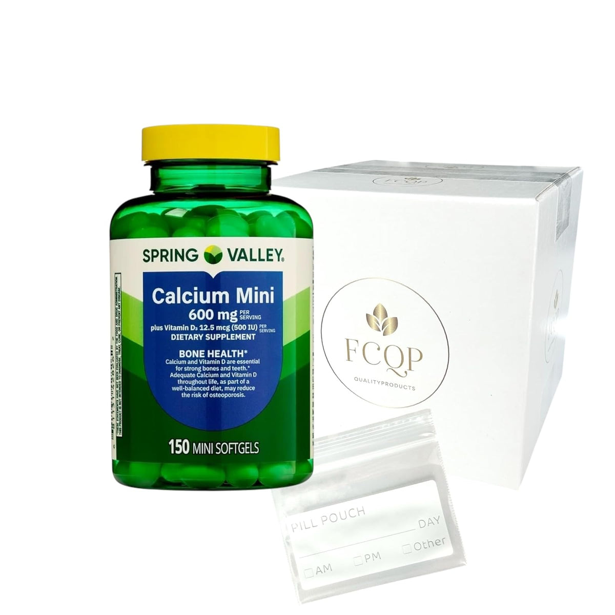 Spring Valley Calcium 600 mg softgels