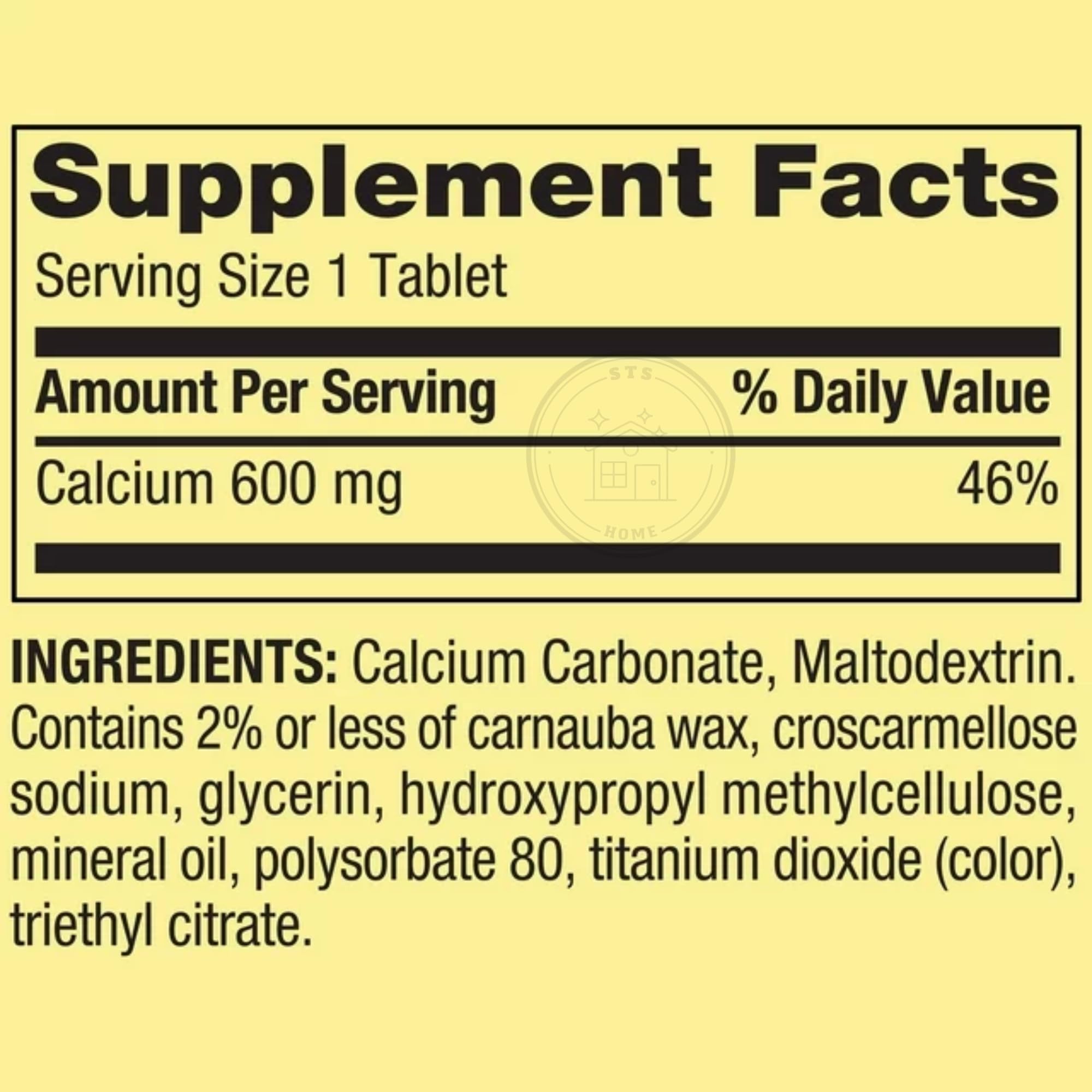 Spring Valley calcium for bone support