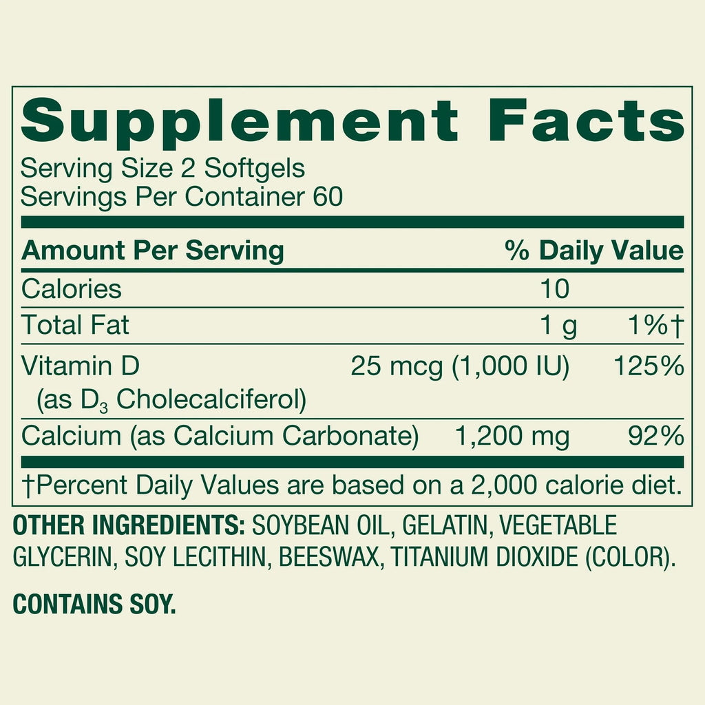 Spring Valley calcium for family wellness