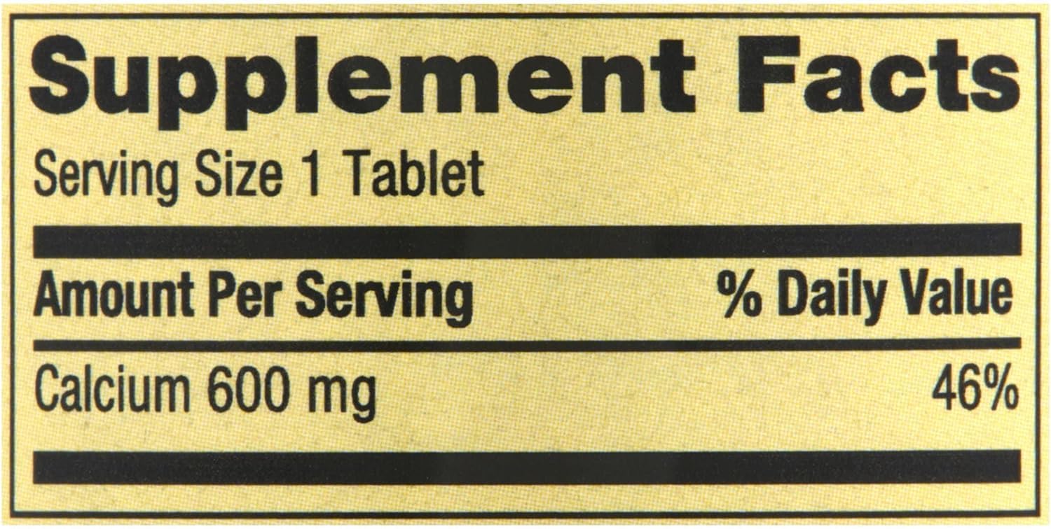 Spring Valley calcium for healthy aging