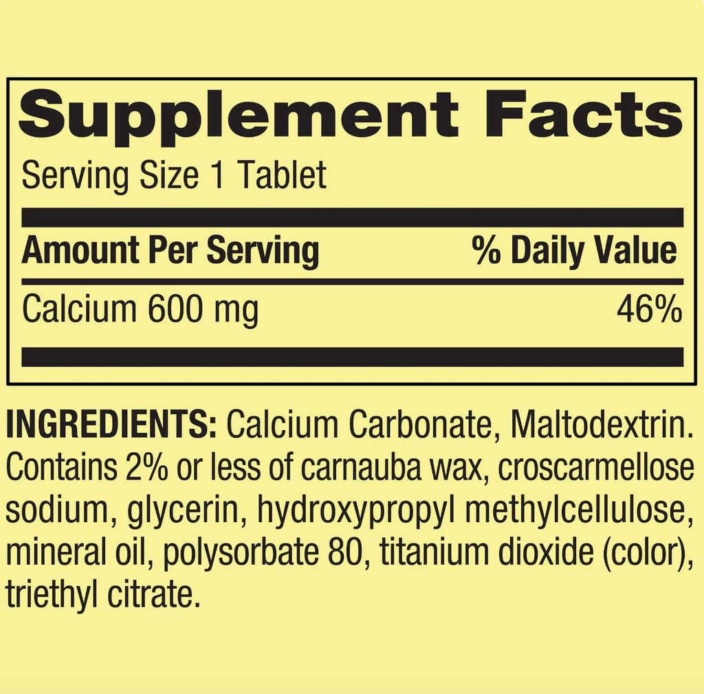 Spring Valley calcium for healthy bones