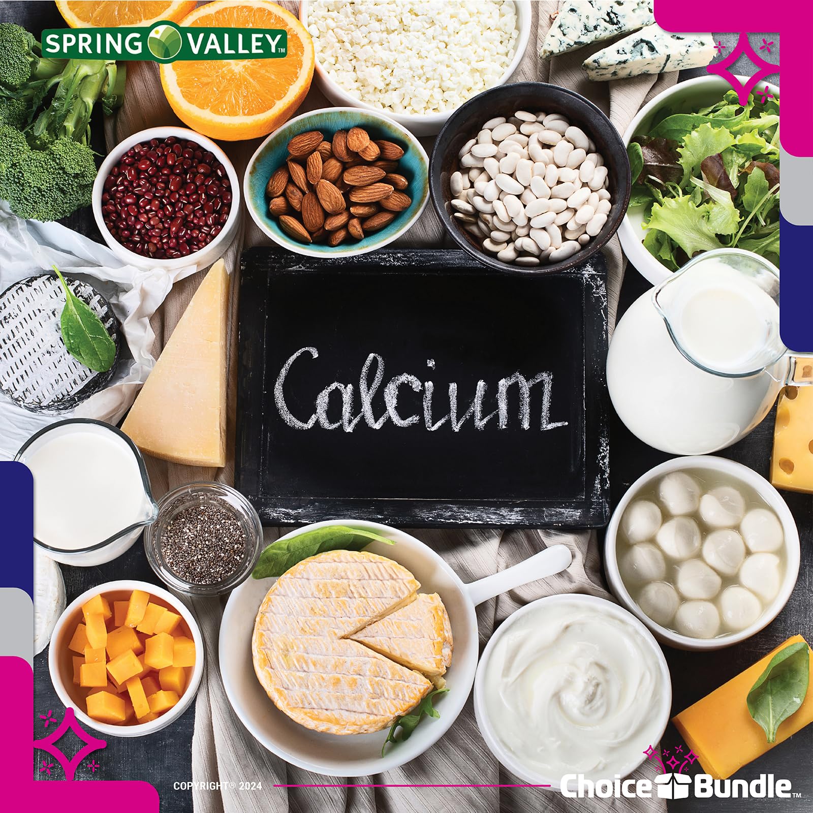 Spring Valley calcium for overall health