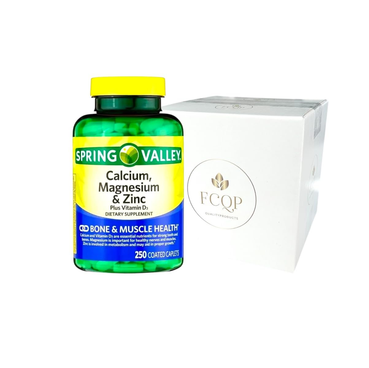 Spring Valley calcium magnesium zinc caplets
