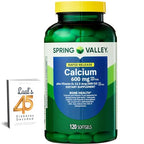 Spring Valley calcium softgels for bone health