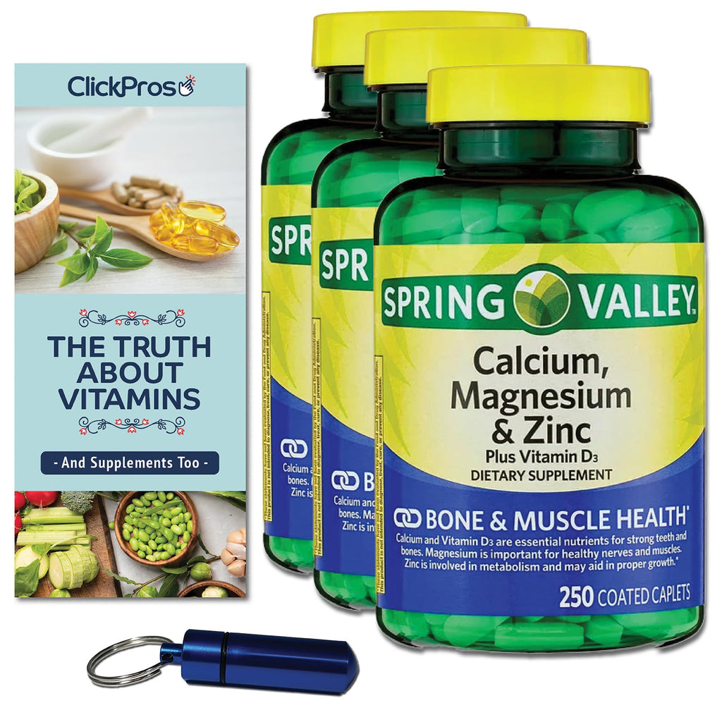 Spring Valley calcium supplement benefits