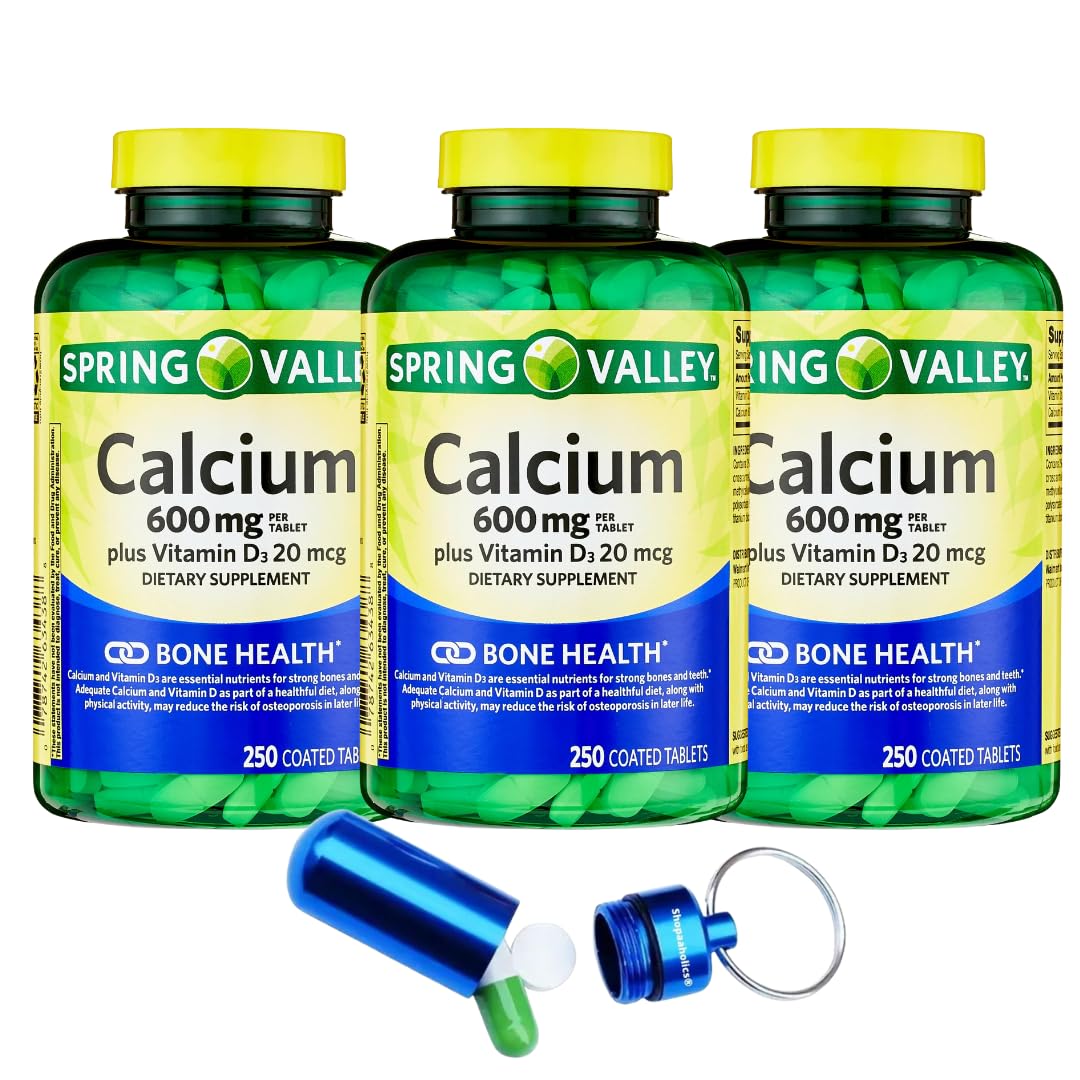 Spring Valley calcium supplement tablets
