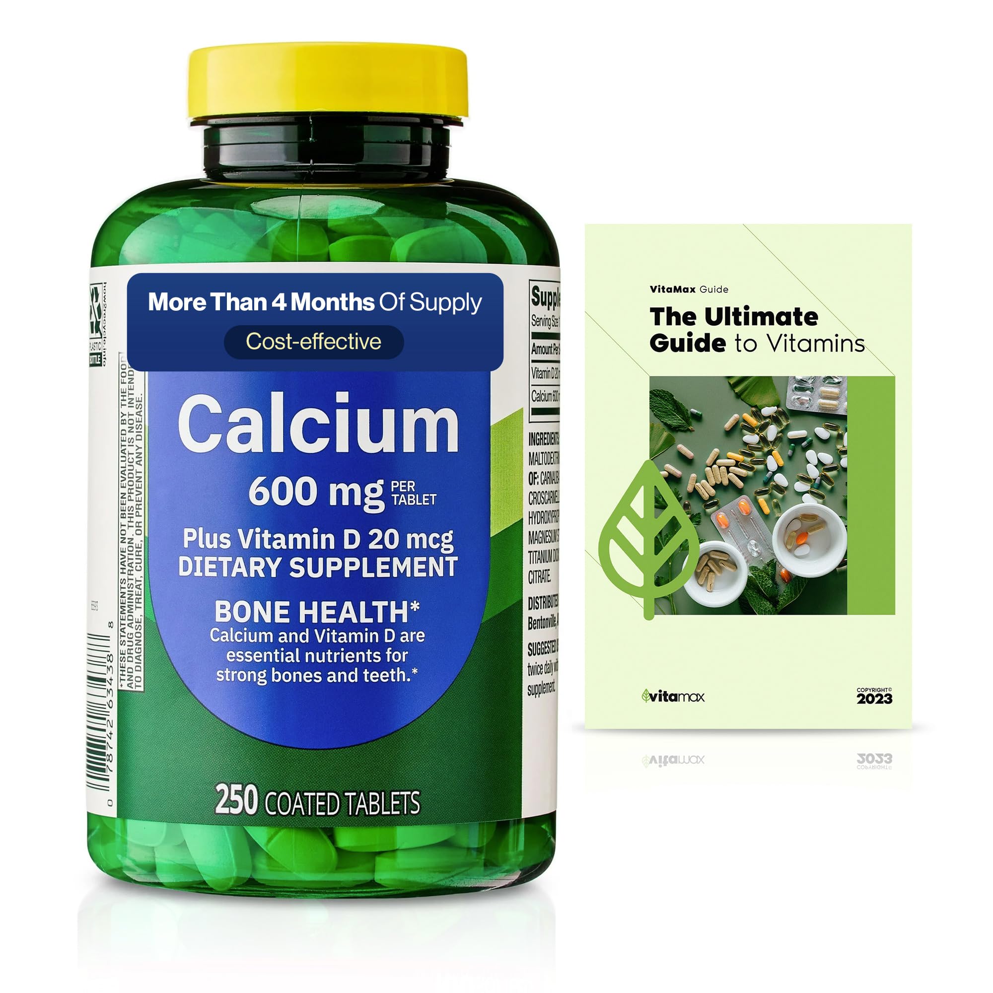 Spring Valley calcium tablets for bone health