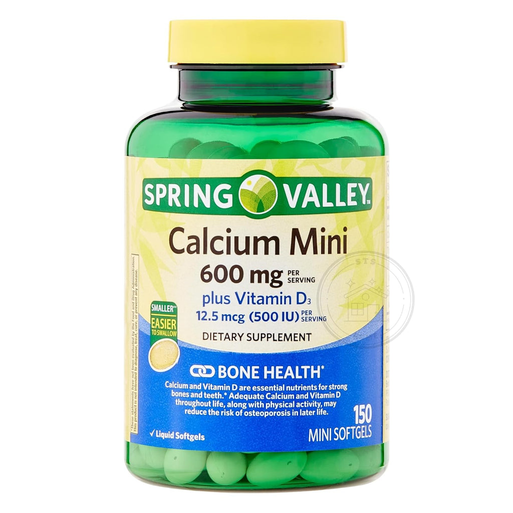 Spring Valley calcium with vitamin D benefits