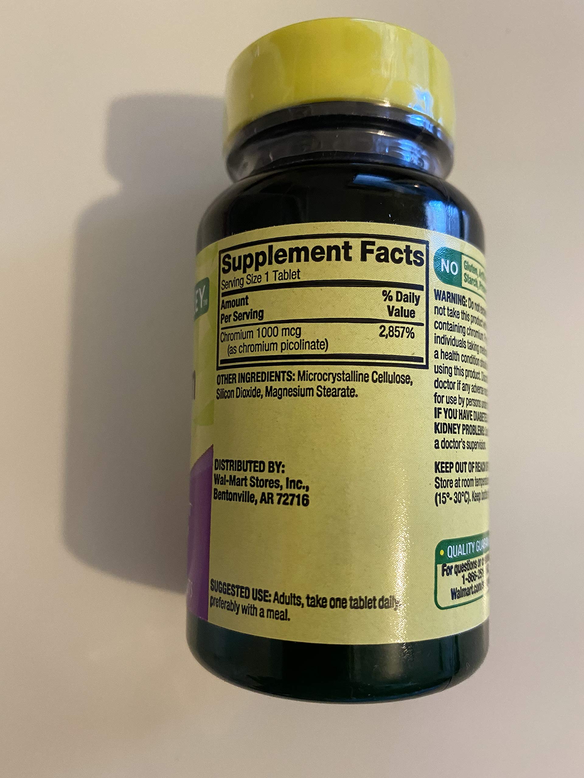 Spring Valley chromium for weight management