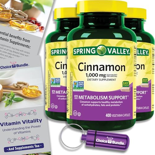 Spring Valley cinnamon vegetarian capsules