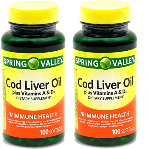 Spring Valley cod liver oil benefits
