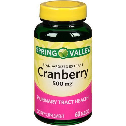 Spring Valley cranberry supplement tablets