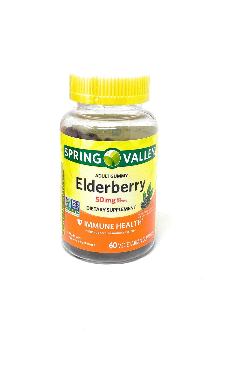 Spring Valley elderberry gummies for immunity