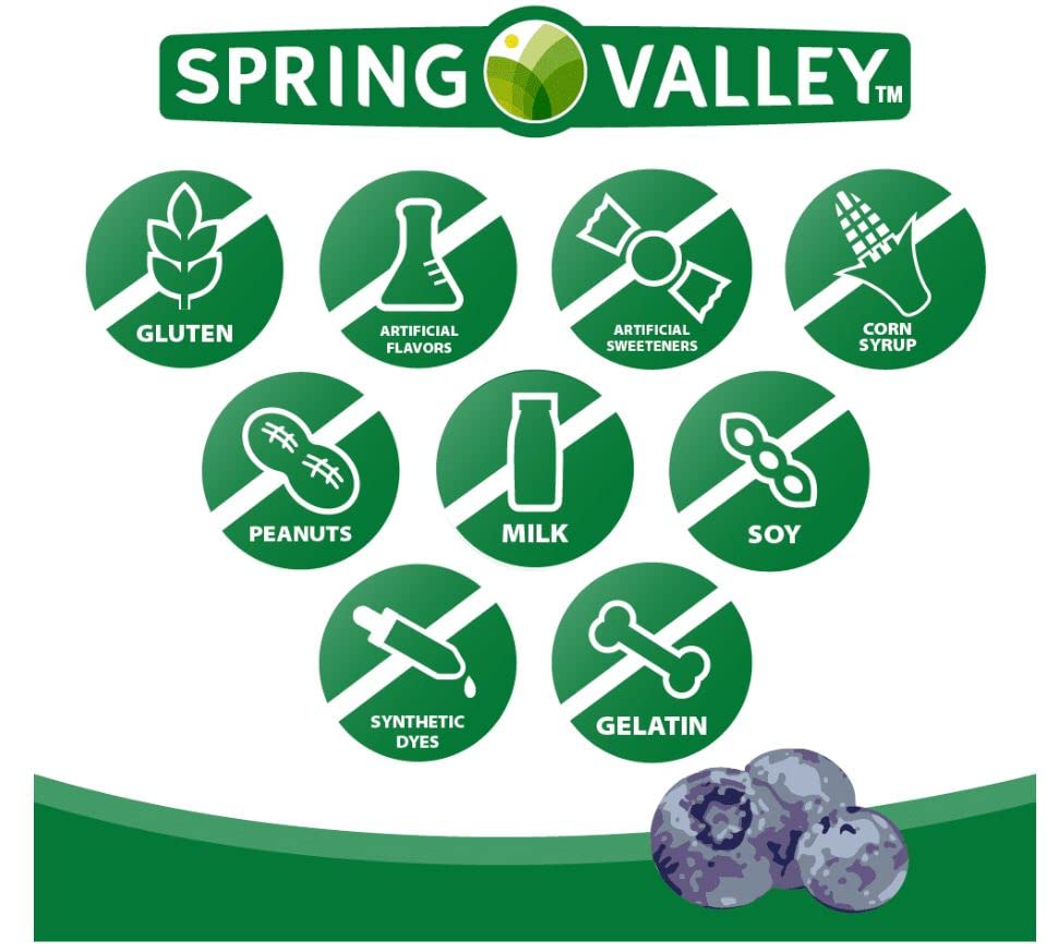 spring valley elderberry gummies with zinc