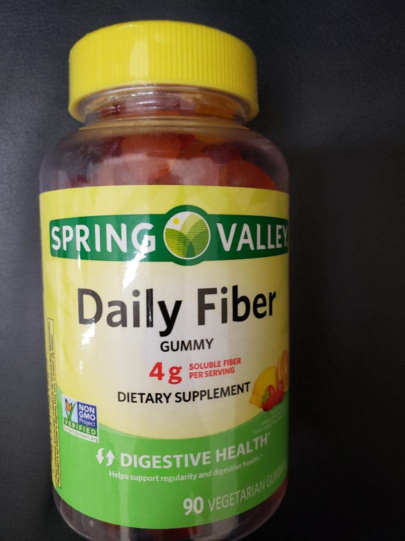 SPRING VALLEY fiber gummies for digestion