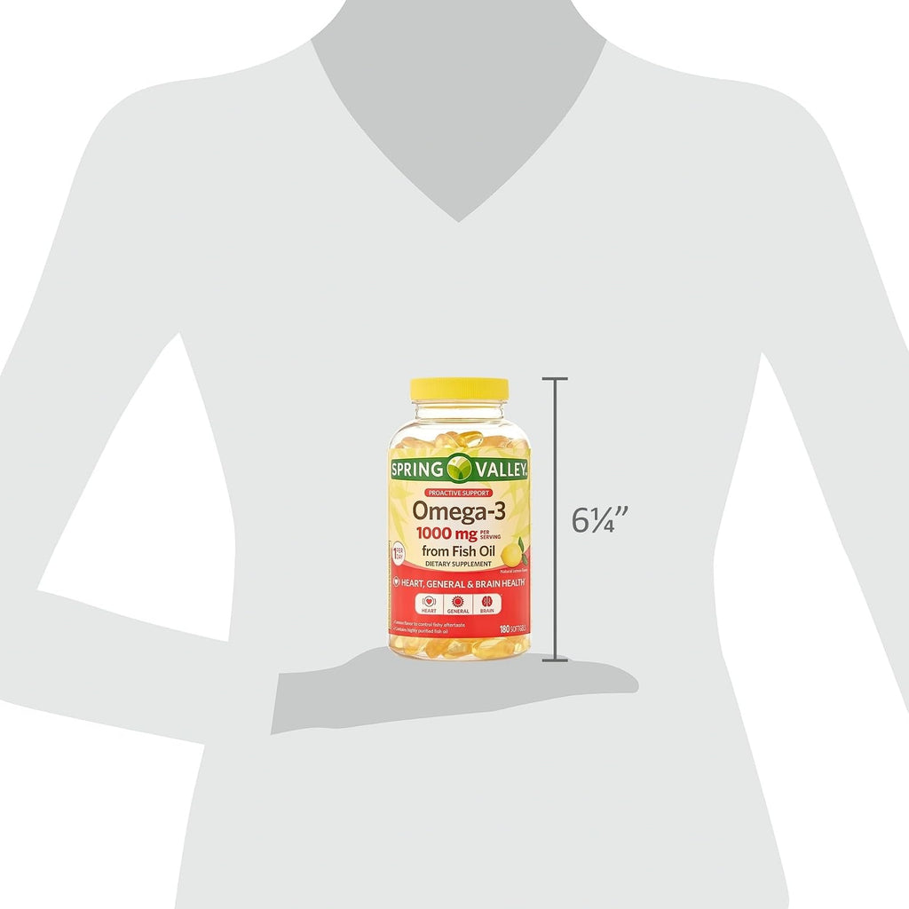 Spring Valley fish oil benefits