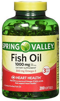 Spring Valley fish oil softgels
