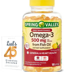 Spring Valley fish oil softgels