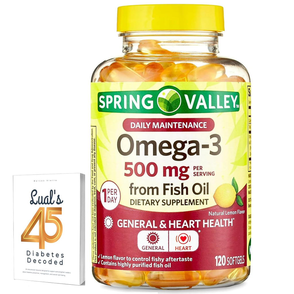 Spring Valley fish oil softgels