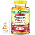 Spring Valley fish oil softgels