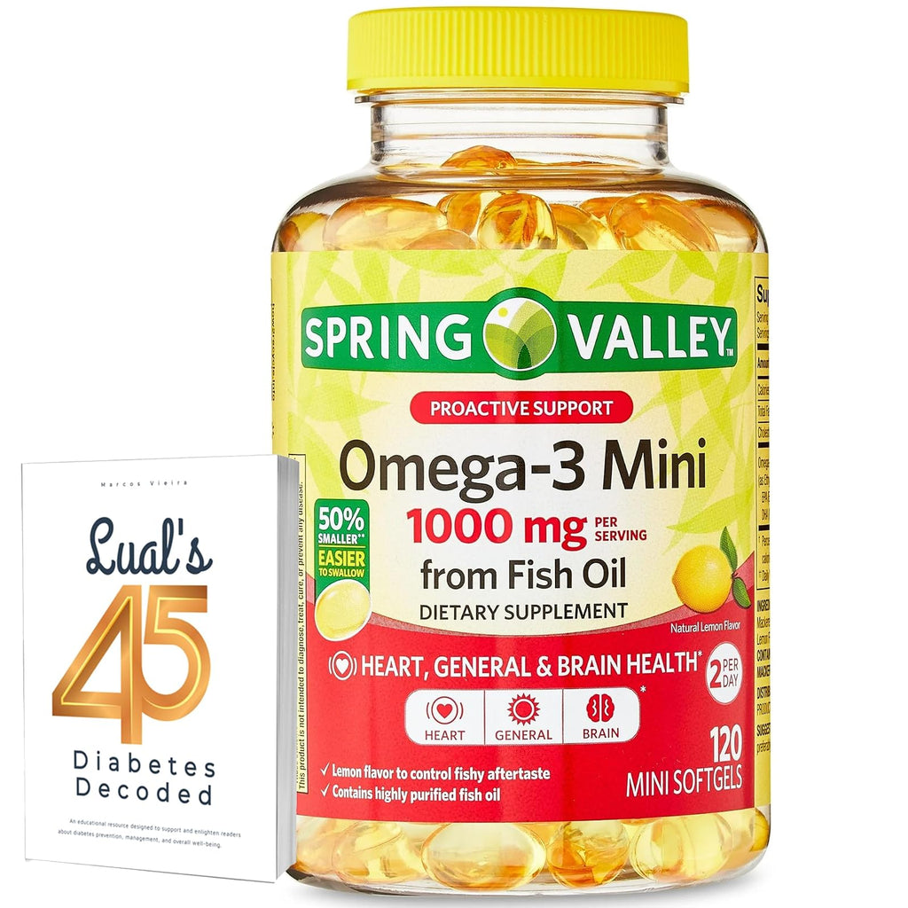 Spring Valley fish oil softgels