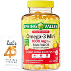 Spring Valley fish oil softgels