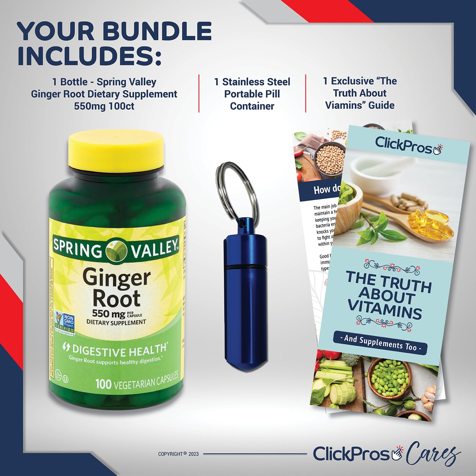 Spring Valley ginger for natural relief