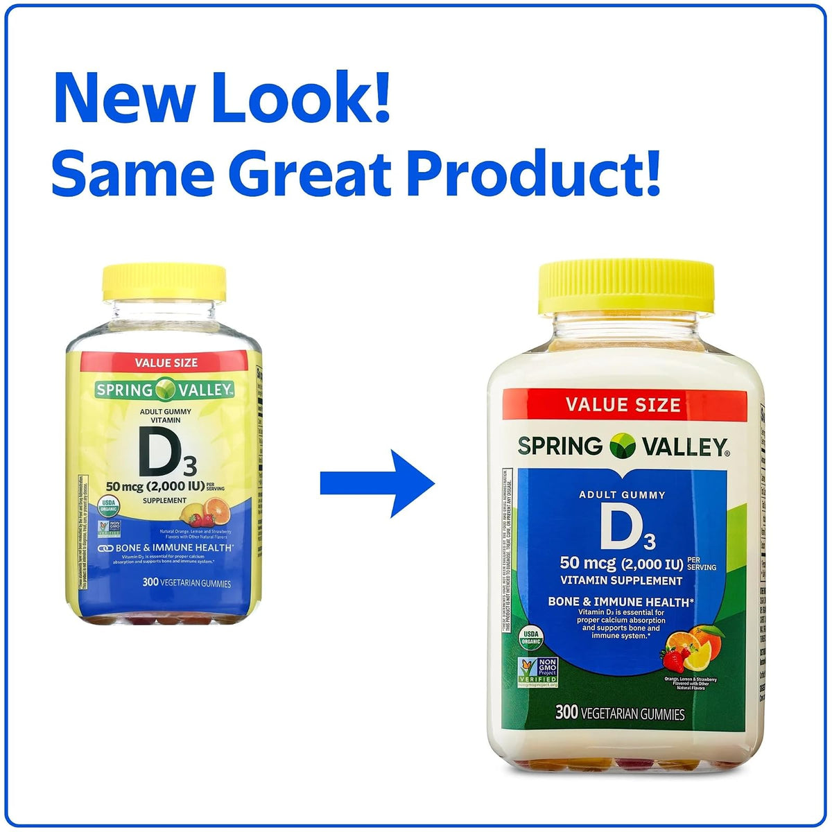 Spring Valley gummies for stronger bones