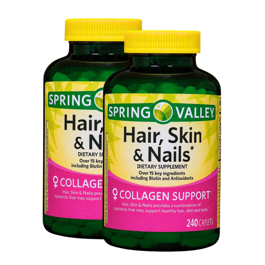Spring Valley hair skin nails vitamins