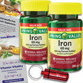 Spring Valley Iron 65 mg tablets